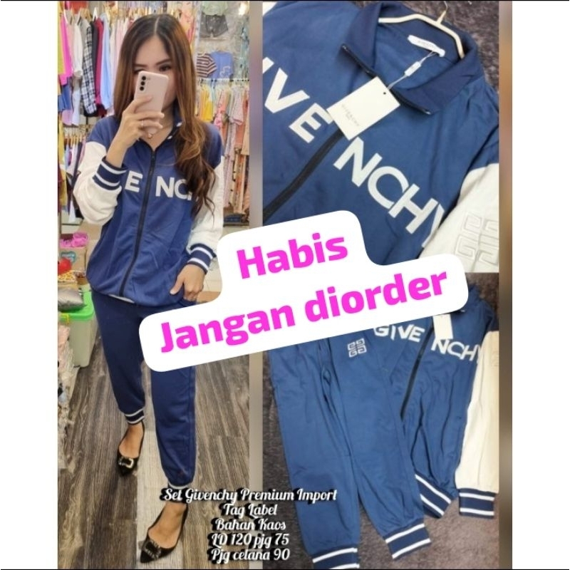 Jual One Set Biru Premium Oversize | Shopee Indonesia