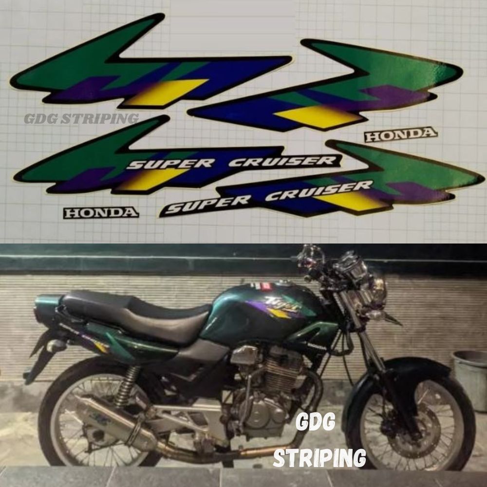 Jual Striping Stiker Tiger Cruiser 2000 1997 Murah | Shopee Indonesia