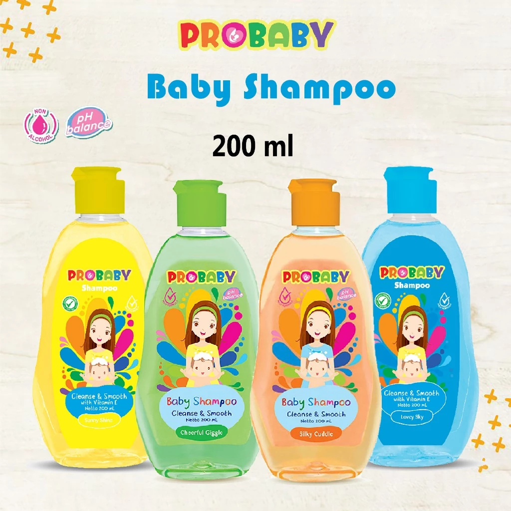Jual Probaby Shampoo 200ml - Shampoo Bayi Cair | Shopee Indonesia