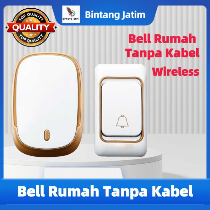 Jual BEL RUMAH TANPA KABEL / BEl RUMAH WIRELESS / DOOR BELL PINTU 1 ...