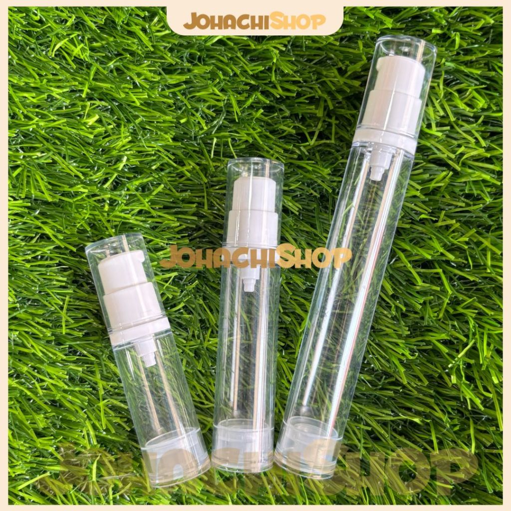 Jual Botol Serum Pump Spray Airless botol lotion wadah skincare ...