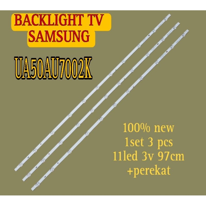 Jual LAMPU LED BACKLIGHT BL TV SAMSUNG UA50AU7002K UA50AU7002 50AU7002 | Shopee Indonesia