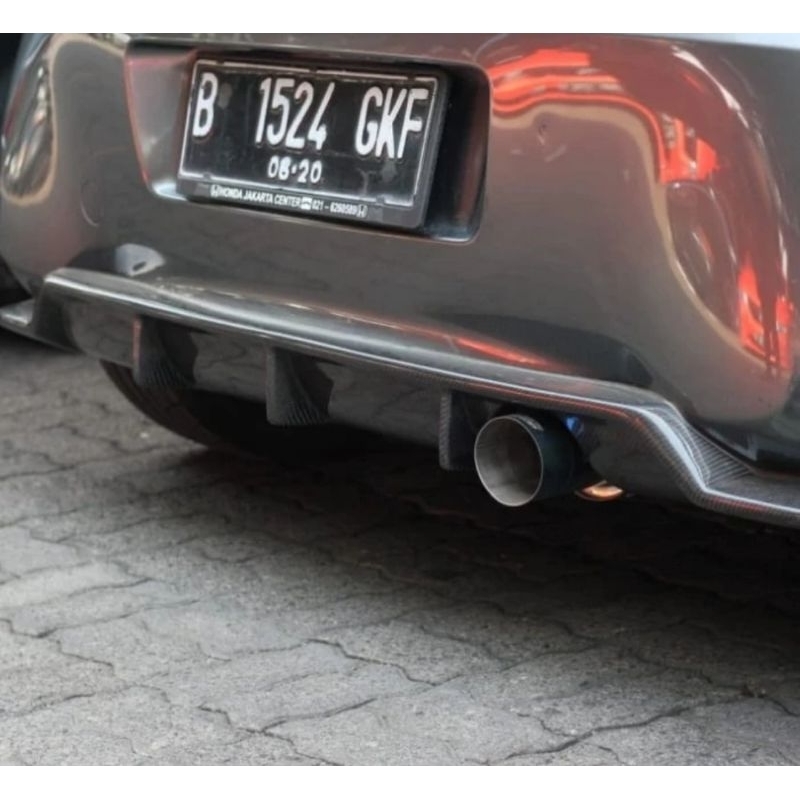 Jual Bodykit Lips Belakang Brio Js Racing Diffuser 2012-2018 Grade-A ...