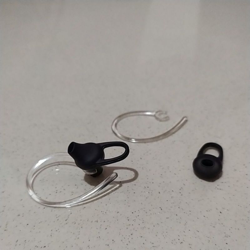 Jual Cantolan headset karet silikon headset 1 set earphone hp mini ...