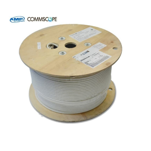 Jual Kabel/F UTP Commscope AMP Cat 6A 23AWG White (305M) | Shopee Indonesia