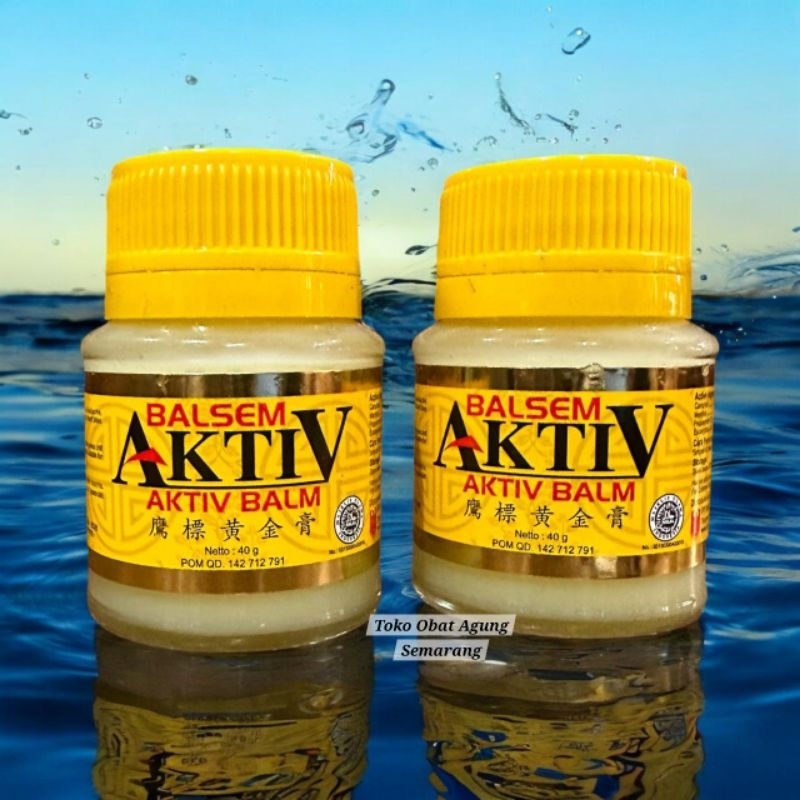 Jual Cap Lang Balsem Aktiv Aktiv Balm 40 gr. Meringankan Pusing, Sakit ...