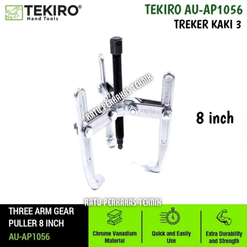 Jual Tekiro Treker 3 Kaki 8 inch Kunci Buka Bearing AU-AP1056 Original ...