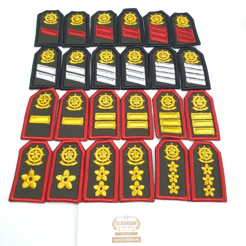 Jual PANGKAT PDL POL PP LENGKAP DARI GOLONGAN 1 SAMPAI 4 BORDIR TIMBUL ...