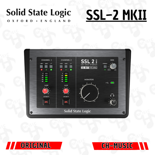Jual SSL 2 MKII 2-in/2-out USB Audio Interface Solid Stage Logic SSL2 ...