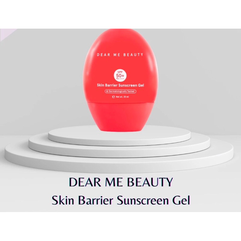 Jual Dear Me Beuaty skin Barrier sunscreen Gel | Shopee Indonesia