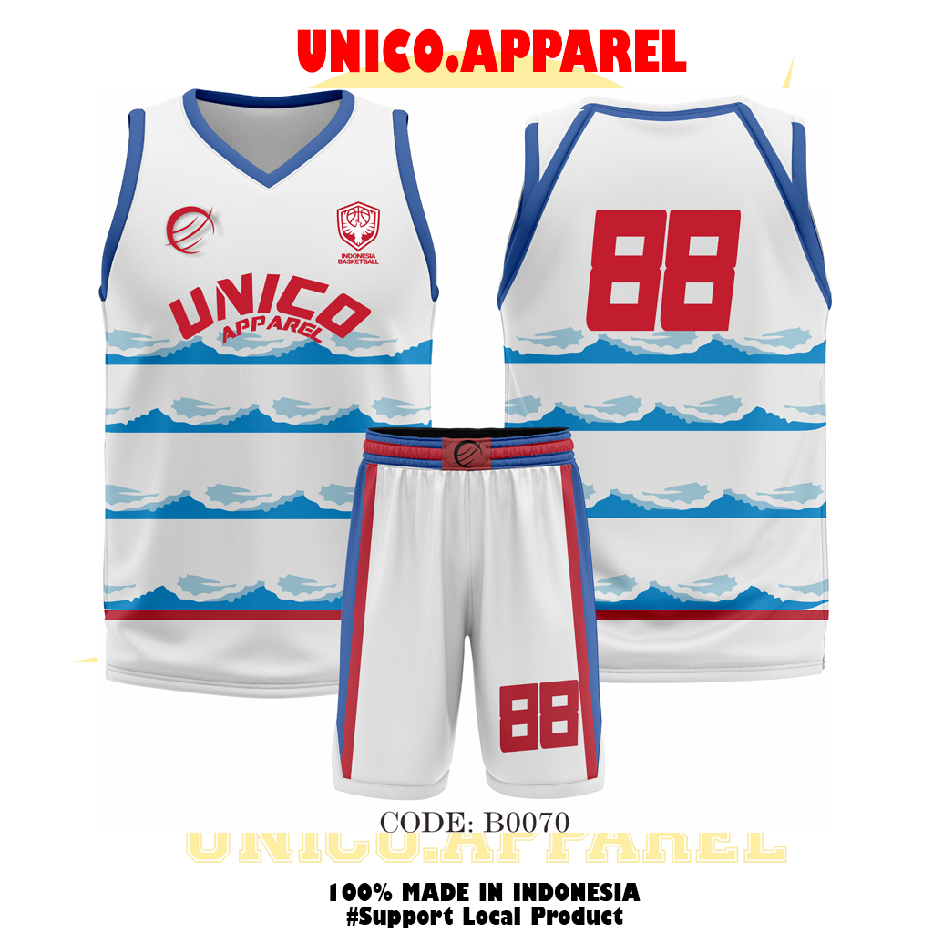 Jual Jersey Basket Setelan Bebas Custom Desain Baju Basket Dryfit Free ...
