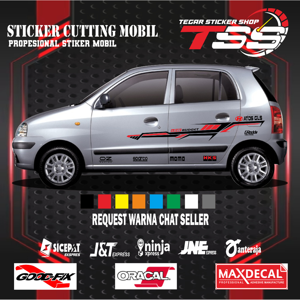 Jual sticker mobil atos sticker mobil hyundai atos sticker mobil keren ...
