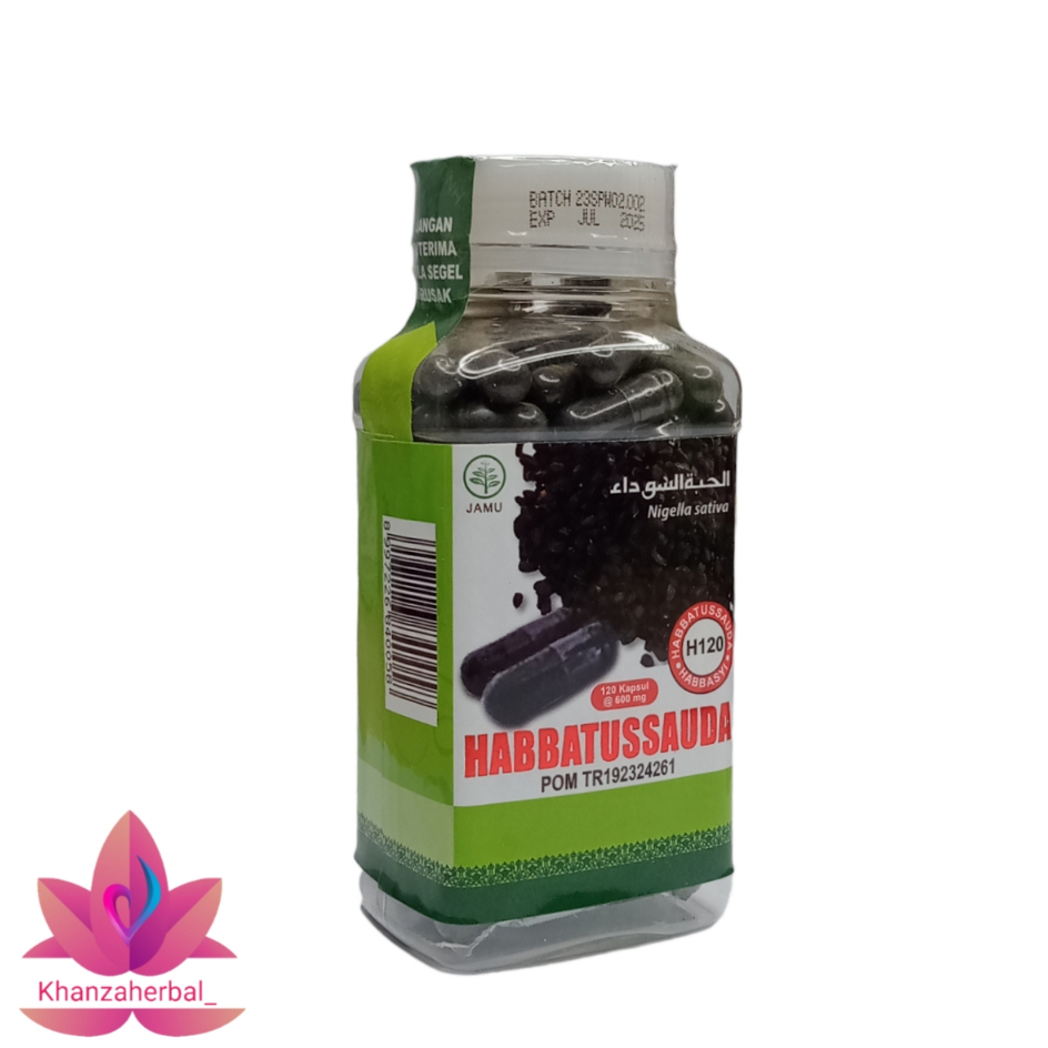 Jual Habbatussauda HNU 120 Kapsul @ 600mg | Habbasyi Nigella Sativa ...