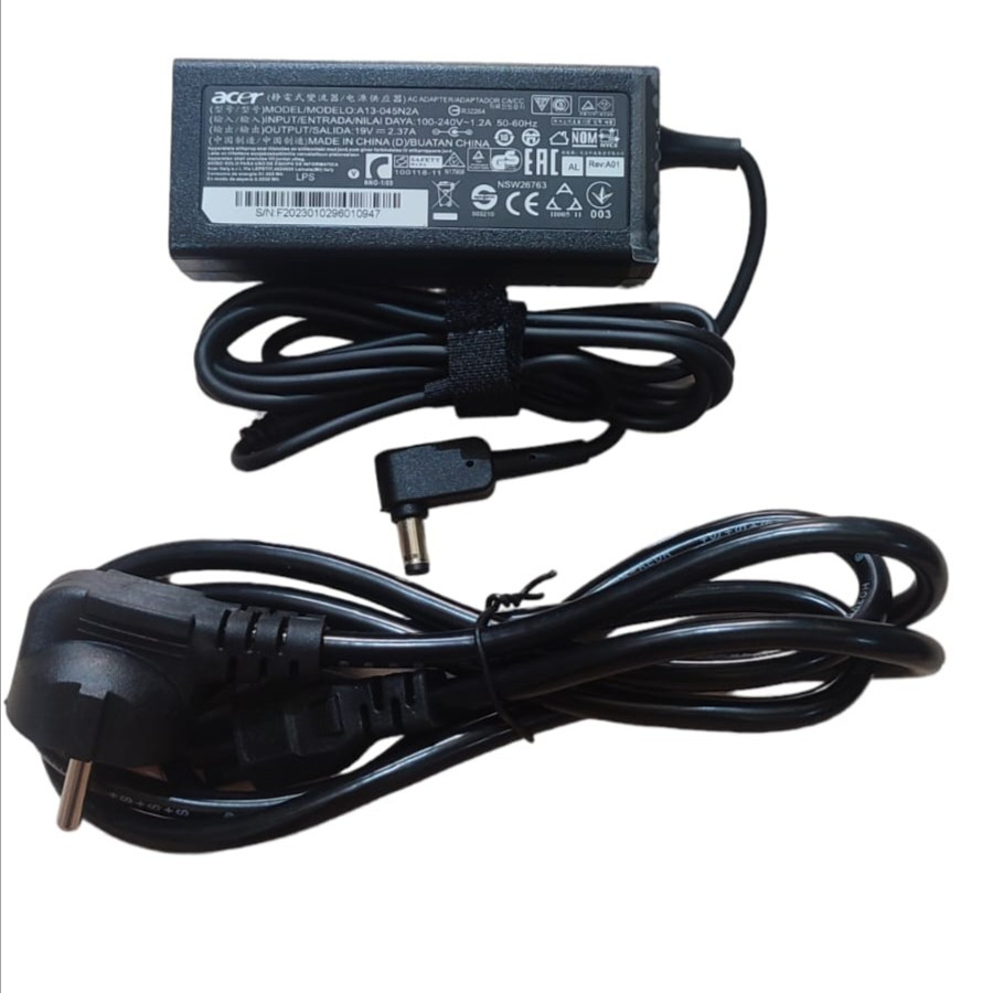 Jual Adaptor Charger Laptop ACER 19V - 2.37A ( 5.5*1.7mm ) | Shopee Indonesia