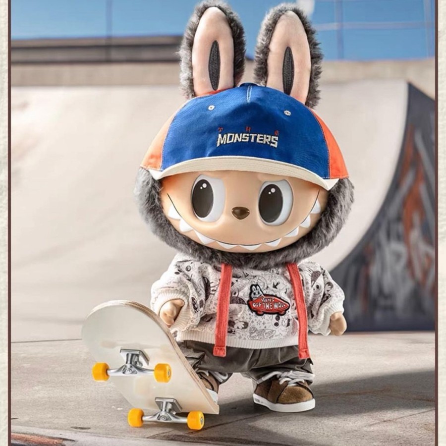 Jual Labubu The Monsters x VANS Skateboard Vinyl Plush Doll 38 cm Rare ...