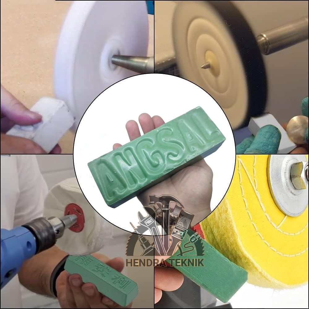 Jual BATU HIJAU 500 GRAM model LANGSOL GOSOK STAINLESS 500g PENGKILAP ...