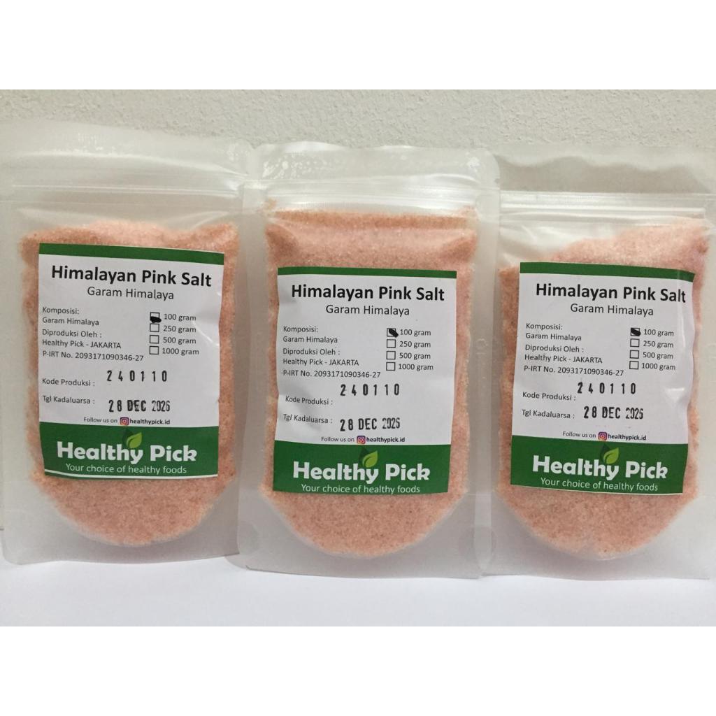 Jual Himalayan Salt Pink 100gr Halus Garam Himalaya | Shopee Indonesia