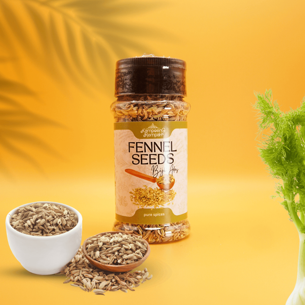 Jual Kampoeng Rempah | PURE FENNEL SEED / Biji Adas manis murni kemasan ...