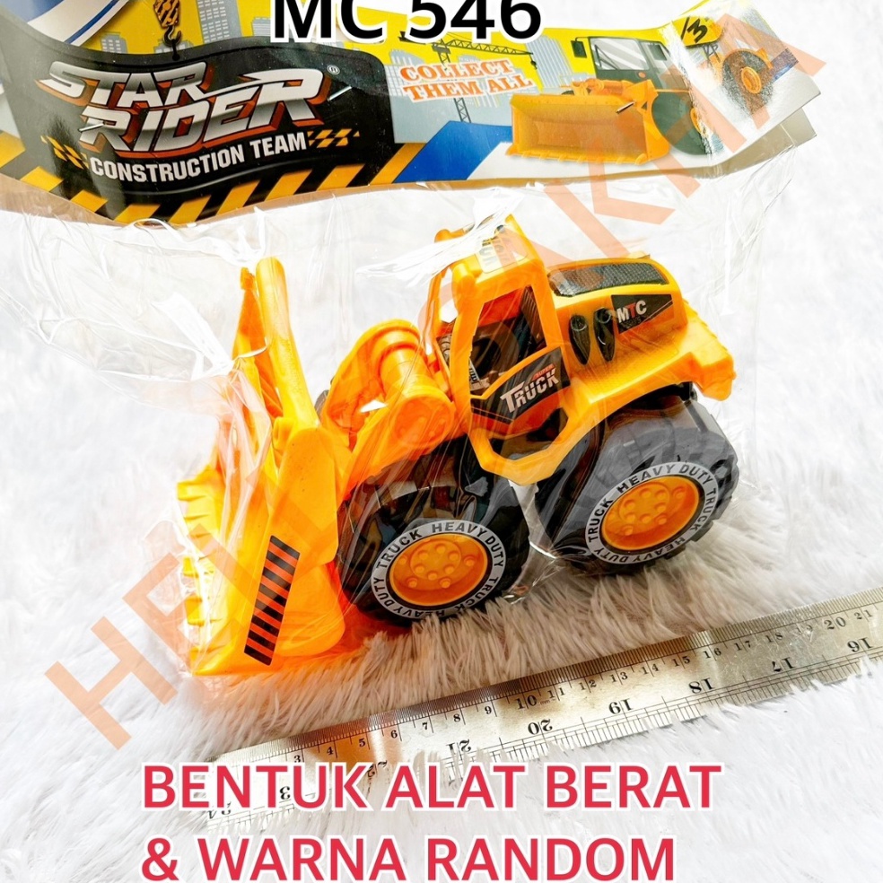 Jual Paling Heboh MAINAN MC 546 STAR RIDER CONSTRUCTUON TEAM TRUK ...