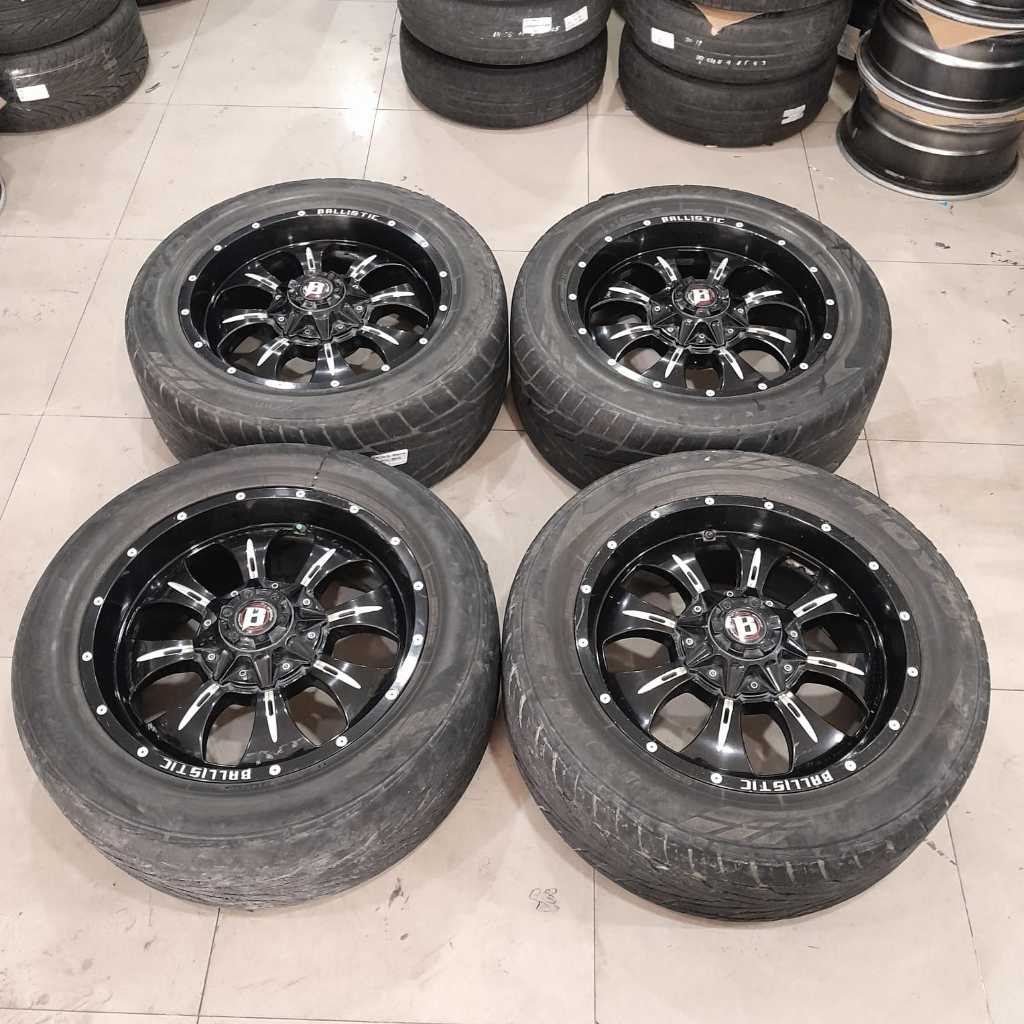 Jual VELG MOBIL SEKEN OFF-ROAD RACING BALISTIK RING 20 LEBAR 9 ET12 PCD ...
