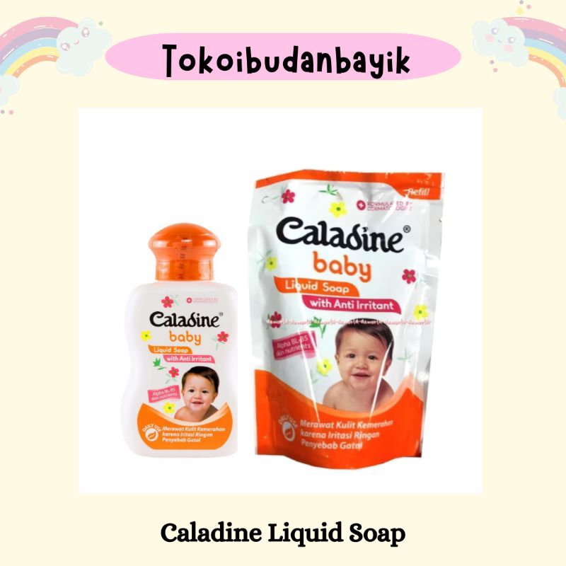 Jual CALADINE Baby Liquid Soap | Sabun Cair untuk Bayi | Shopee Indonesia