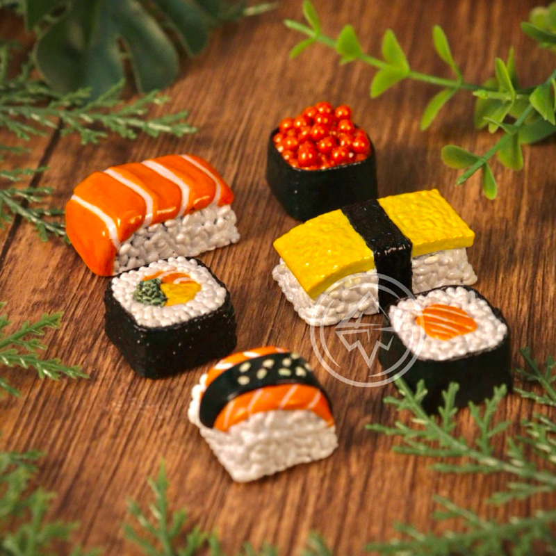 Jual Sushi artisan keycaps TAB CAPSLOCK RIGHT SHIFT BACKSLASH salmon ...