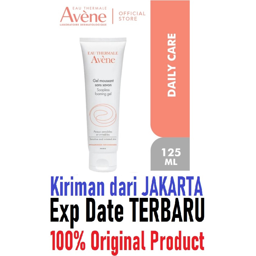 Jual Avene Soapless Foaming Gel 125ml | Shopee Indonesia