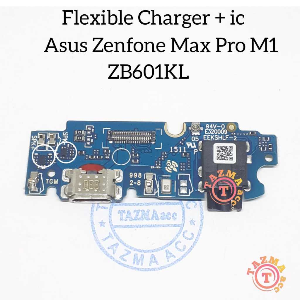 Jual Asus Zenfone Max Pro M1 ZB601KL Ori Flexible Charger + ic Flexibel ...