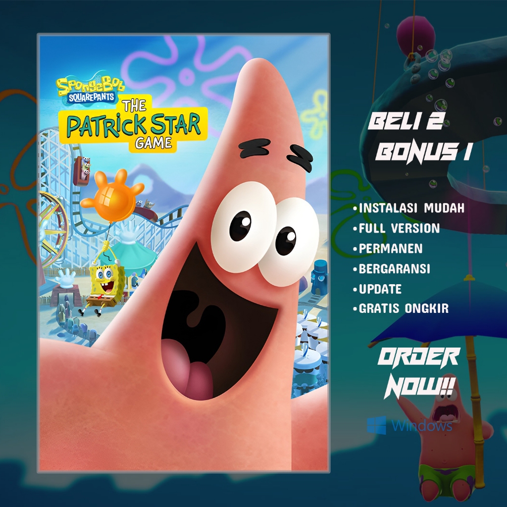 Jual SpongeBob SquarePants The Patrick Star Game | GAME PC - LAPTOP ...