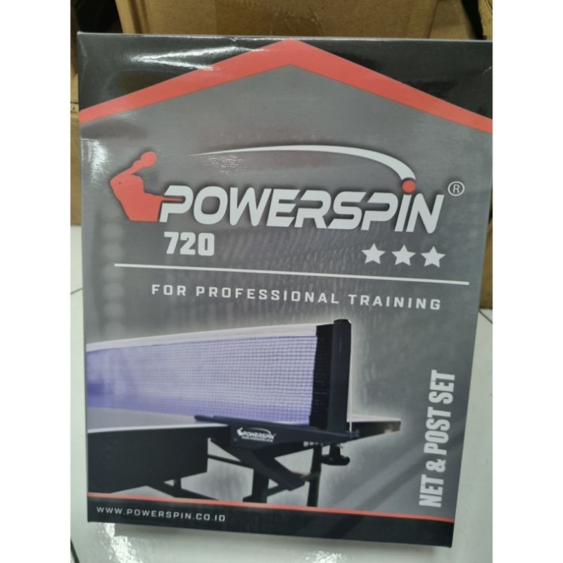 Jual Tiang Net Pingpong SET POWERSPIN 720 POWER SPIN 3 STAR ORIGINAL | Shopee Indonesia