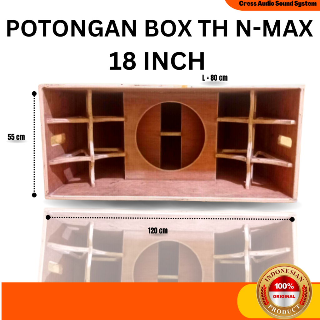 Jual Potongan Box Speaker 18 Inch Th Nmax Bahan Triplek 18 Mm | Shopee ...