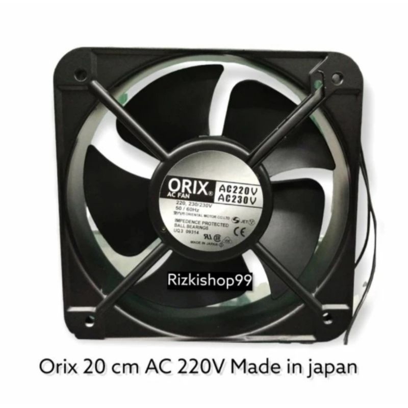 Jual Kipas fan Orix 20cm ac 220v 20060 | Shopee Indonesia
