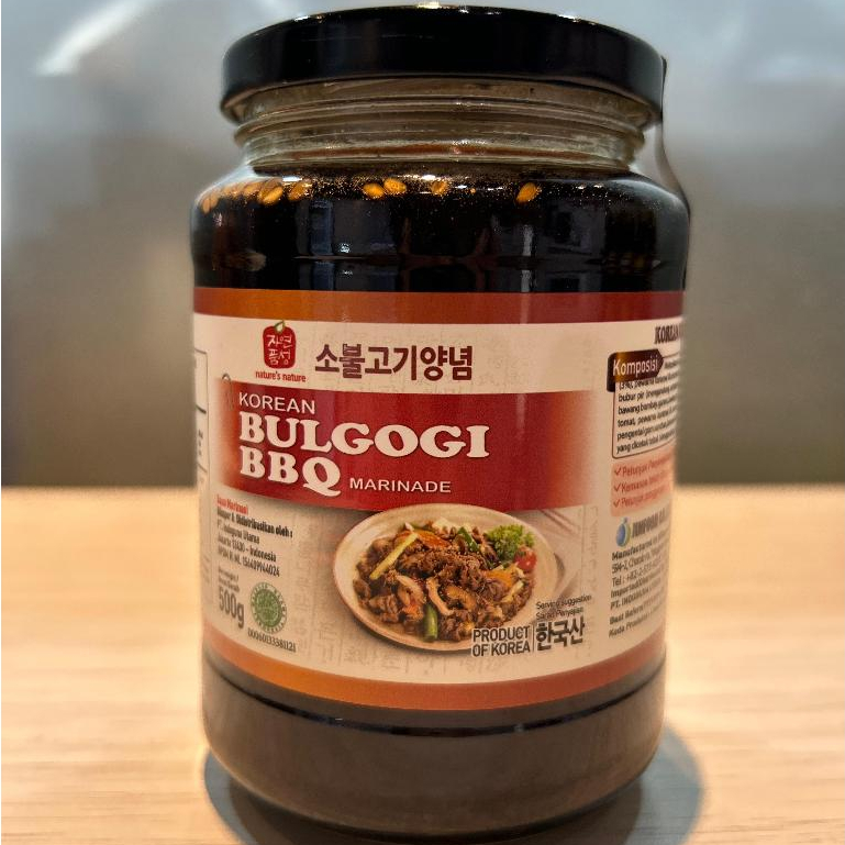 Jual Jinsung Korean Bulgogi - Sauce 500 Gram NEW PACKAGING | Shopee ...