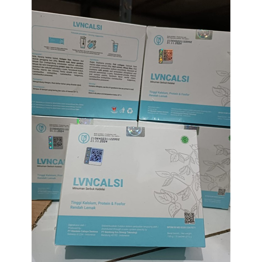 Jual LNV CALCIUM | CALSI | 1 BOX ISI 10 SASET Original 100% | Shopee ...