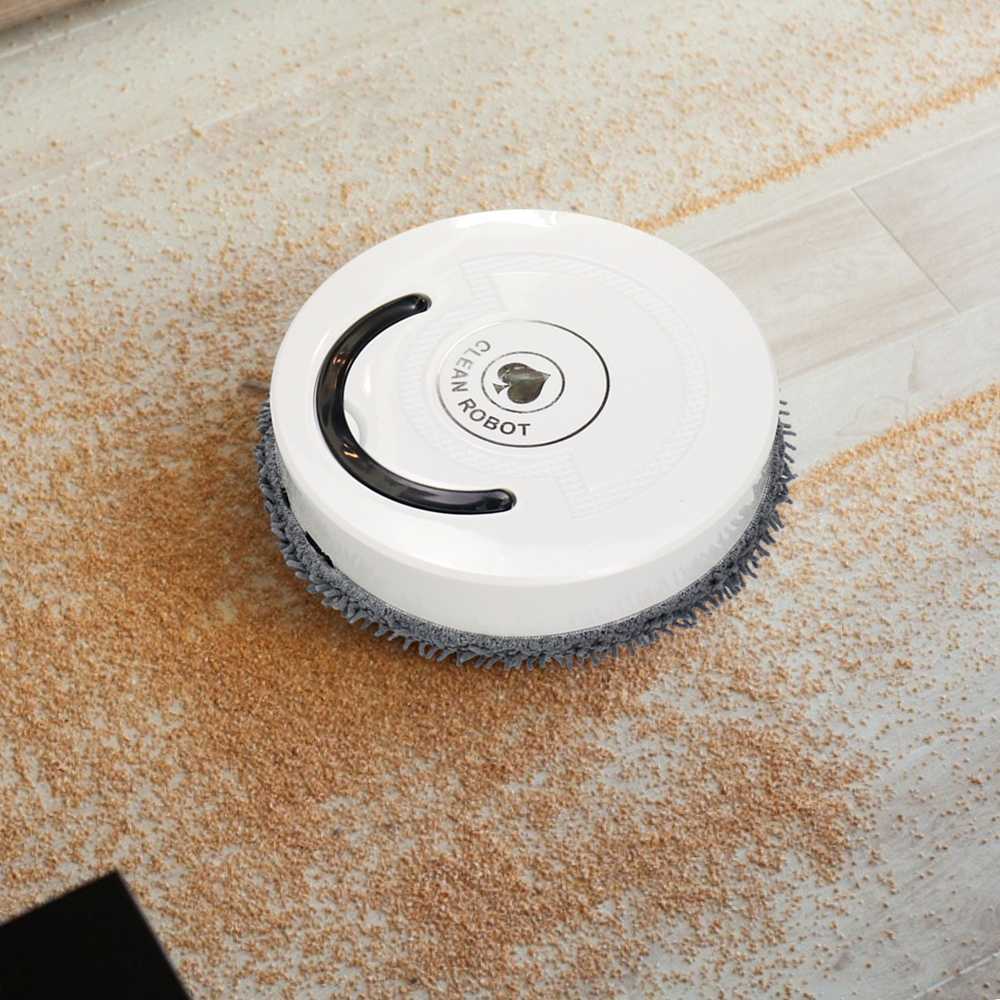 Jual Robot Pel Sapu Lantai Microfiber Intelligence Dust Mop | Shopee ...
