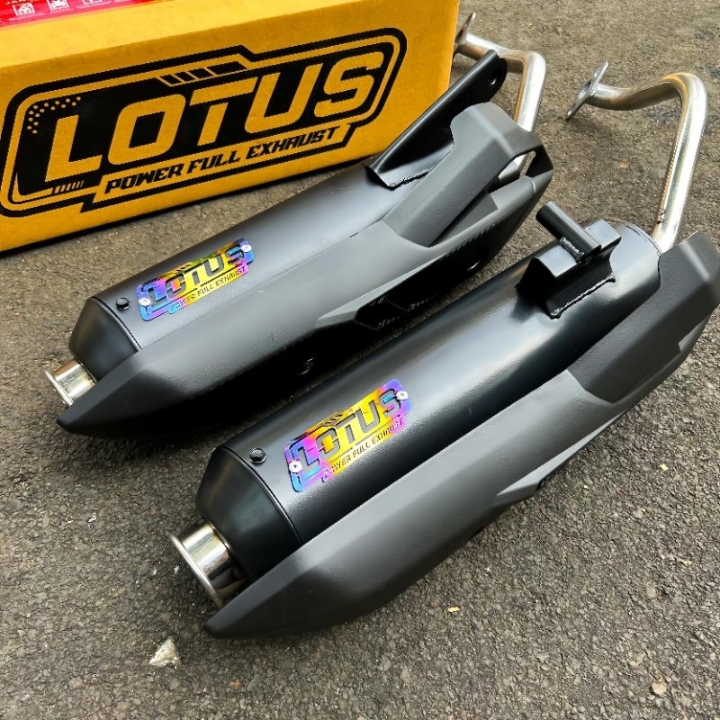 Jual Knalpot Standar Racing MONCONG SHIJIRO KINOCI LOTUS PNP BEAT VARIO ...