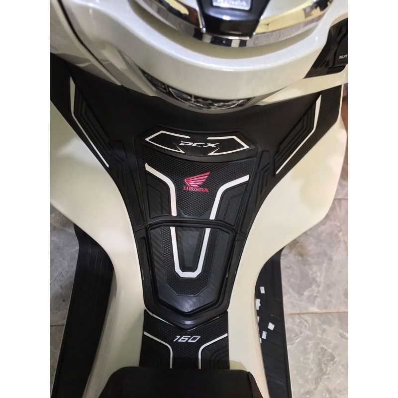 Jual tankpad honda pcx 160 new prenium warna plus doubletip lem 3m ...