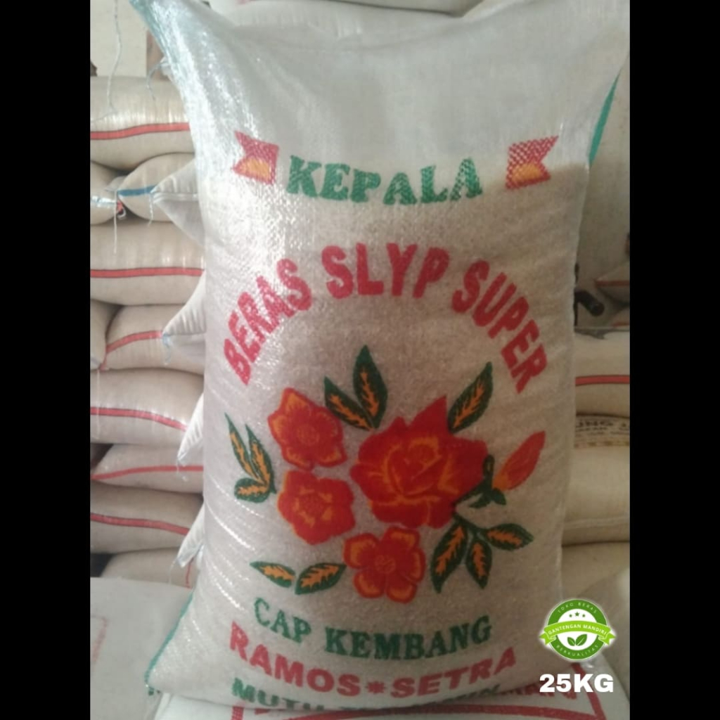 Jual Beras Cap Kembang Ramos Setra 25KG 25Liter | Shopee Indonesia