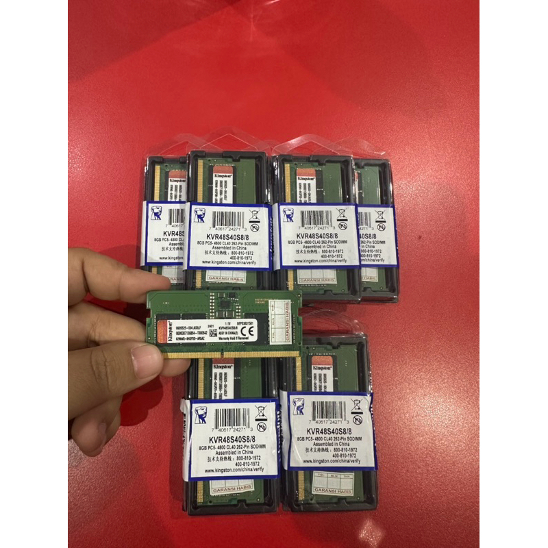 Jual MEMORY LAPTOP DDR5 4800MHZ KINGSTON 8GB-16GB-32GB | Shopee Indonesia