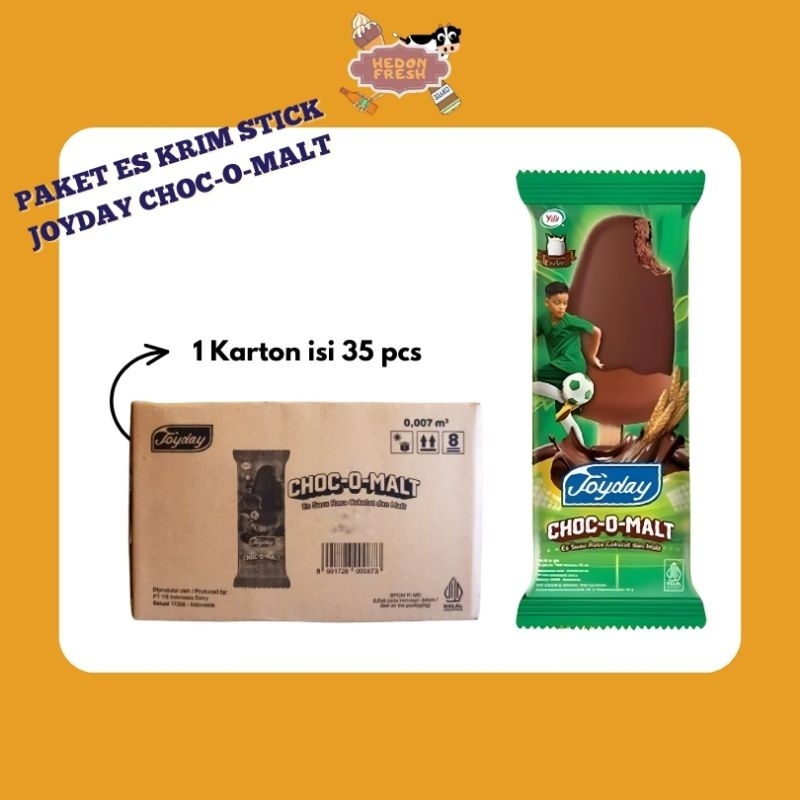Jual Paket Es Krim Stick Joyday Choc-O-Malt | Shopee Indonesia