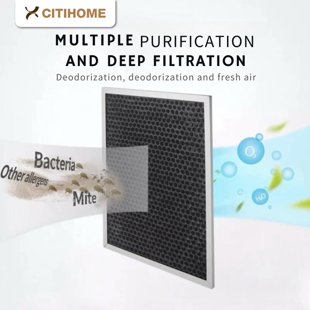 Jual Refill Filter Air Purifier Citihome Karbon Aktif Penyaring PM2.5 ...