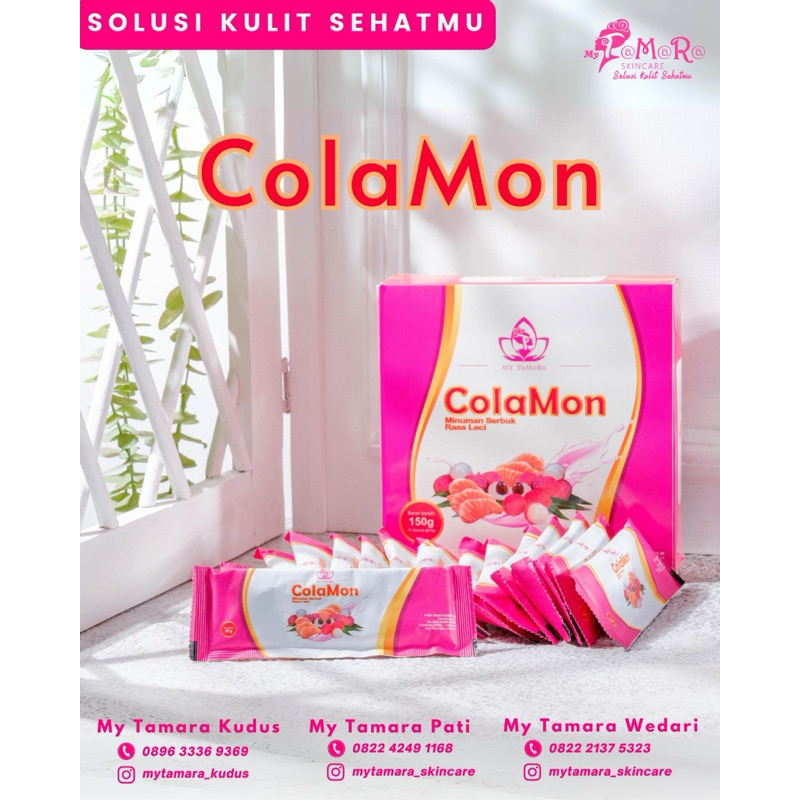 Jual ColaMon Collagen Salmon, minuman Collagen dengan ekstrak Salmon ...