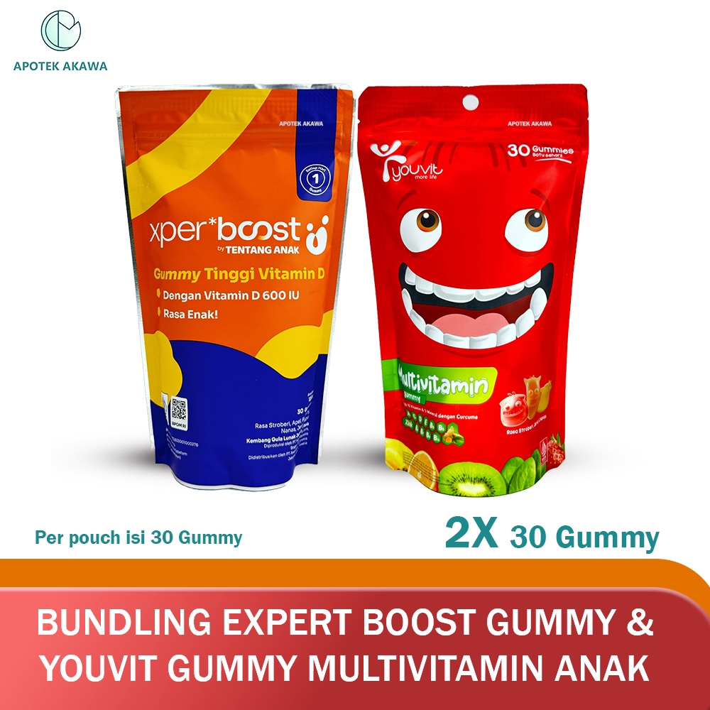 Jual BUNDLING EXPERT BOOST GUMMY VITAMIN D & YOUVIT GUMMY MULTIVITAMIN ...