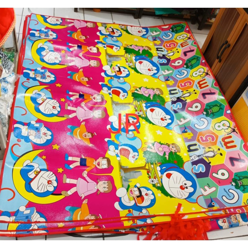 Jual karpet spons Plastik JUMBO motif 160CMX200CM tebal 3mm tikar ...