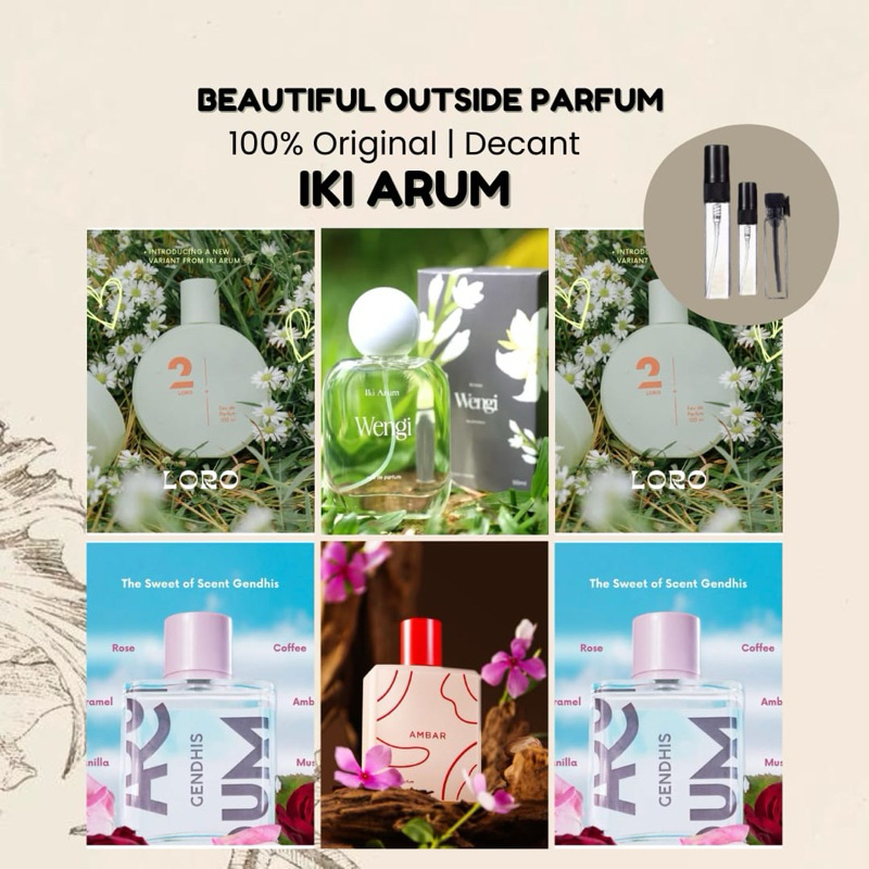 Jual Share in Jar Decant Perfume Parfum Iki Arum | Shopee Indonesia