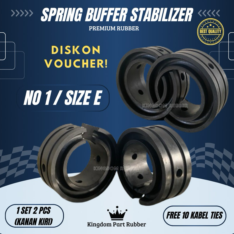 Jual Kingdom Spring Buffer Stabilizer No.1 Size E | Karet Peredam ...