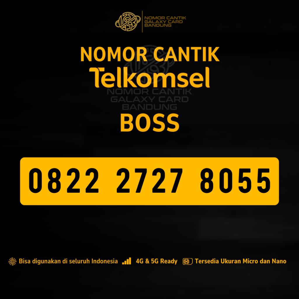 Jual Telkomsel Nomor Cantik seri BOSS BOS | Shopee Indonesia