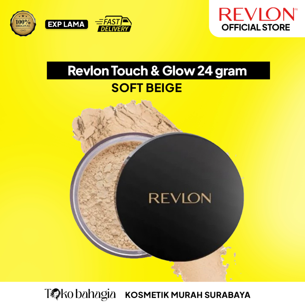 Jual Revlon Touch & Glow Face Powder - Creamy Soft Beige | Shopee Indonesia