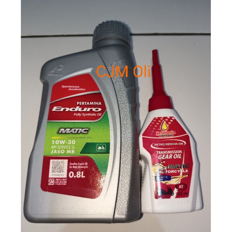 Jual oli mesin Enduro matic Fully Shythetic matic 800ml 10-30w dan oli ...