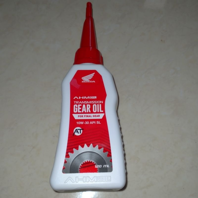 Jual Gear Oil AHM Transmission Oli Tranmisi 10W - 30 API SL 120ml Honda ...